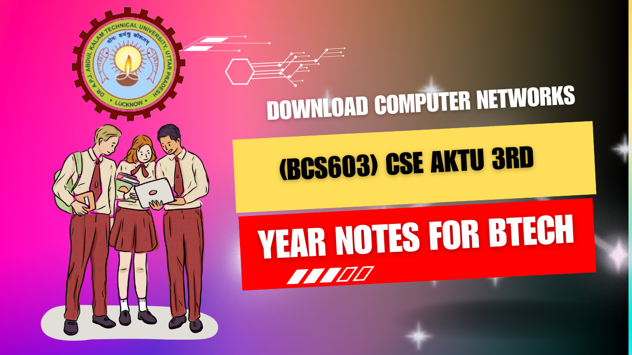 Download Computer Networks Aktu Notes - Aktu Notes Hub